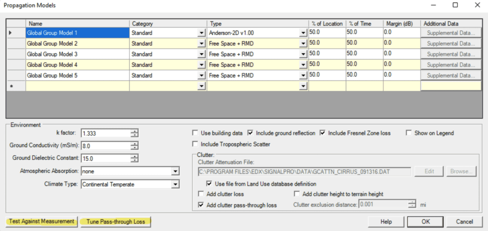 Propagation Model Tuning in SignalPro - EDX Wireless