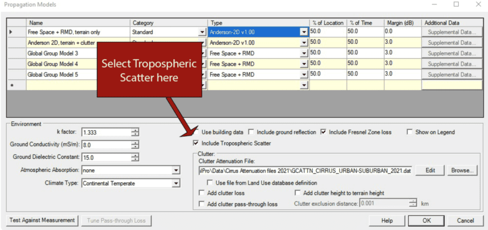 Tropospheric Scatter in SignalPro - EDX Wireless