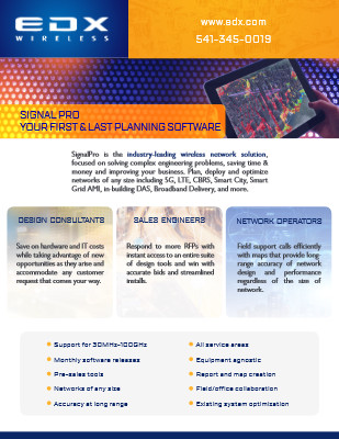 Document Library - EDX Wireless Planning Software